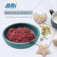 China 100% Rose Petal Extract Powder 10:1 Natural Cosmetic Ingredient 80 Mesh Pink for sale