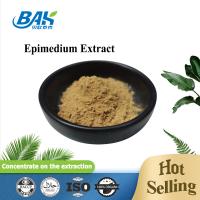 China Epimedium Extract Powder Icariin 10%-98% CAS 489-32-7 Mens Health Supplement for sale