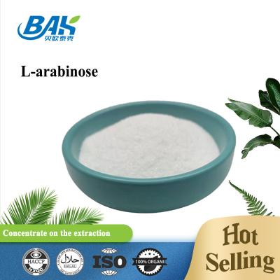 China 99% L Arabinose White Crystal Powder Food Additive Sweetener 5328-37-0 C5H10O5 for sale