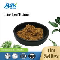 China Natural Lotus Leaf Extract Weight Loss Supplement Powder for sale