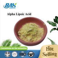 China 99% Alpha Lipoic Acid CAS 1077-28-7 Crystalline Powder Food Grade Nutrient Supplement for sale