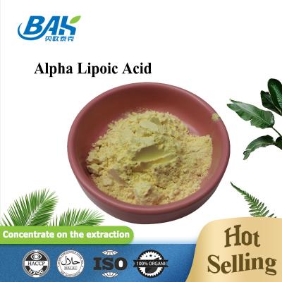 China 99% Alpha Lipoic Acid CAS 1077-28-7 Crystalline Powder Food Grade Nutrient Supplement for sale
