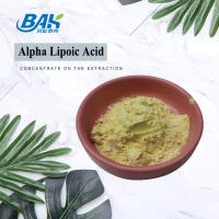 China 99% Alpha Lipoic Acid CAS 1077-28-7 Crystalline Powder Food Grade Nutrient Supplement for sale