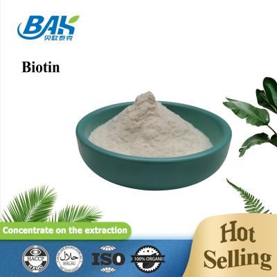 China Biotin Nutrient Supplement Powder 100 Mesh Cas 58-85-5 for sale