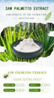 China Saw Palmetto Fruit Extract Powder 25%-85% Fatty Acids Mens Health Supplement for sale