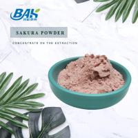 China Edible Sakura Powder 80 Mesh Prunus Serrulata Flower Extract for Women Health Supplement for sale