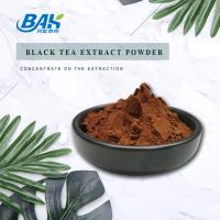 China BAK Black Tea Extract Reddish Brown Powder 10% 20% 60% 80% for sale
