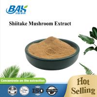 China 50% Polysaccharides Lentinula Edodes Shitake Mushroom Extract Powder for sale