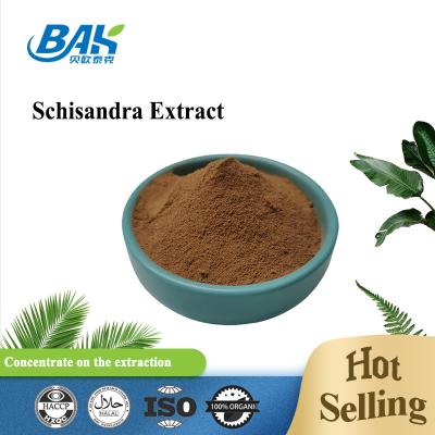 China Schisandra Extract Liver Protection Supplement Brown Red Powder 1%-9% for sale