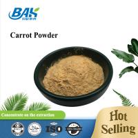 China Water Soluble Carrot Powder 60 Mesh Orange Fruit Vegetable Powder Halal Kosher for sale
