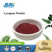 China Natural Lycopene Powder 60-80 Mesh 5% to 98% Tomato Extract Food Additive for sale