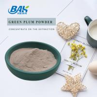 China Food Grade Spray Dried Green Plum Powder 80 Mesh Light Gray Antimicrobial for sale