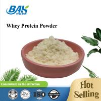 China Kjeldahl Method Whey Protein Powder Light Yellow Powder 50% Protein for sale