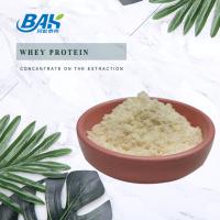 China Kjeldahl Method Whey Protein Powder Light Yellow Powder 50% Protein for sale