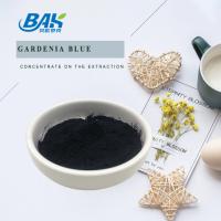 China Gardenia Blue Powder Crocins 45% Water Soluble Natural Food Colorant E30-550 for sale