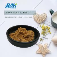 China Natural Lotus Leaf Extract Weight Loss Supplement Powder for sale