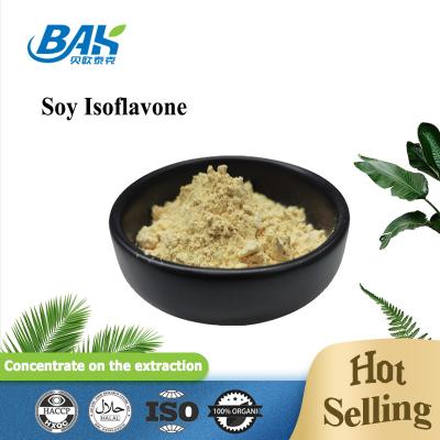 China Anti Aging Soybean Extract Powder Soy Isoflavone 5% to 95% 80 Mesh for sale