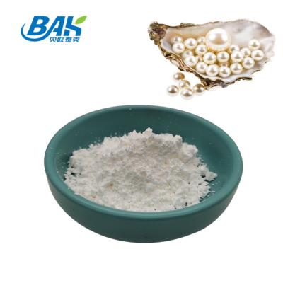 China BAK 100% Water Soluble Hydrolyzed Pearl Powder 99% Assay for Skin Care Cosmetics for sale