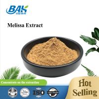 China Halal Kosher Melissa Leaf Extract Rosmarinic Acid Lemon Balm Extract for sale