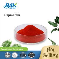 China Capsanthin Natural Food Additives HPLC 5% Paprika Oleoresin Brownish Red Powder for sale