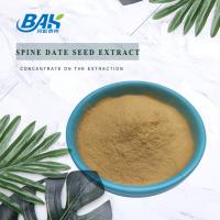 China Spine Date Seed Extract 2% Jujubosides Sleep Enhancing Supplement Brown Powder 80 Mesh for sale