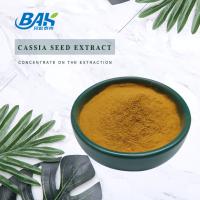 China Cassia Obtusifolia Seed Extract 10:1 Brown Yellow Powder for Weight Loss Supplement for sale