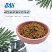 China Ashwagandha Extract Powder Withanolides 5% Mens Health Supplement 80 Mesh for sale