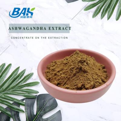 China Ashwagandha Extract Powder Withanolides 5% Mens Health Supplement 80 Mesh for sale