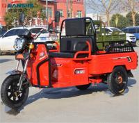 China Drum Brake High Power Electric Freight Tricycle for Elderly ≤30km Driving Mileage for sale