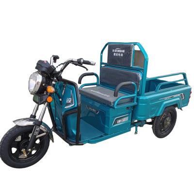 China Electric Pedal Assisted Tricycle with Open Body Type and 500kg Max Loading for sale
