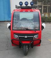 China 2020 made in China small three wheel solar electric vehicle passenger closed cabin motor tricycle for sale