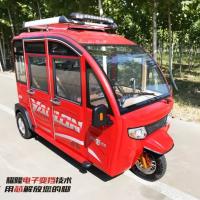 China High quality new durable gasoline 3 wheel motorcycles cabin tricycles for passenger for sale