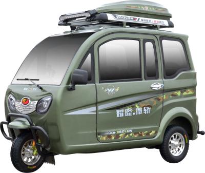 China Yaolon Gasoline Trike Three Wheel Bike Enclosed Trailer Car Motorcycle Tricycle 200w for sale