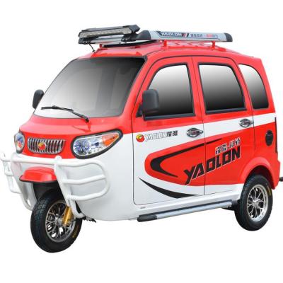 China High Popularity Closed Cabin Gasoline Three Wheel Motor Tricycle with Max Speed 65KM/H for sale