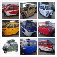 China Manufacture Three Wheel Motorcycles Scooters Tuk Tuk Motor Taxi Motorized Tricycles for sale