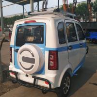 China High quality closed cabin gasoline motorcycle three wheel passenger tricycle for sale for sale