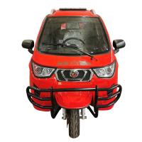 China YAOLON Manned with steering wheel custom family use  luxury enclosed cabin 3 wheels gasoline taxi passenger tricycle for sale for sale