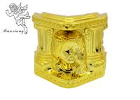 China American Style Coffin Accessories , Casket Corner Plastic Coffin Fittings With Iron Tubesv for sale