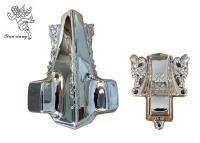 China Silver Color Funeral coffin Furniture Casket Corner with  PP Virgin material for sale