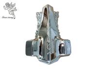 China Silver Color Funeral coffin Furniture Casket Corner with  PP Virgin material for sale