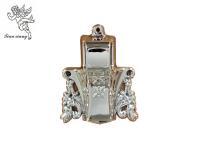 China Silver Color Funeral coffin Furniture Casket Corner with  PP Virgin material for sale
