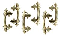 China Funeral Decoration Casket Handles H9001 , Adult Coffins And Caskets Accessories for sale