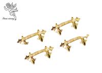 China African Gold Coffin Ornaments H9001 , Professional Coffin Handles Suppliers for sale