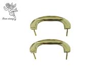China Pale Gold Plastic And Metal Casket Hardware , Wholesale Coffin Handles H9021 for sale