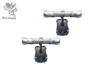 China Aluminum Casket Hardware Kit , H9027 - 1 Adult Casket Handles Wholesale for sale