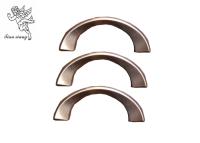 China Iron Solid Metal Casket Handle Copper Color Big Size Funeral Coffin Fittings H9016 for sale