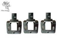 China Black Plating Casket Hardware Standard Size Coffin Hinges TX - A33 Iron Material for sale