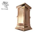China Copper Coffin Decorative Casket Corners Christ 001# PP / ABS Material For Swing Bar for sale