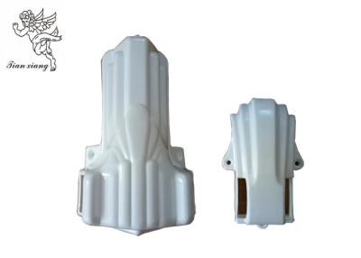China White Coffin Decorative Casket Corners Plastic 60cm X 45cm X 35cmCorner 11# for sale