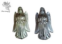 China Gold Silver Copper Angel Coffin Fittings Angel 002# Coffin Corner PP Plastic for sale